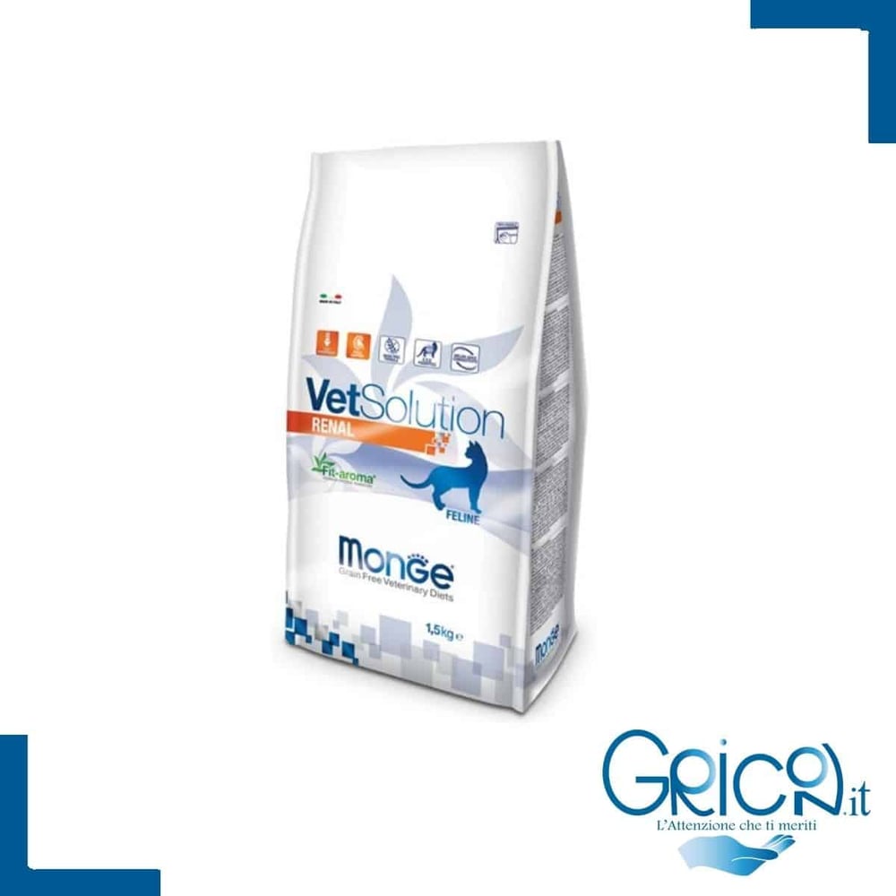 Monge Renal Vetsolution - Cibo per Gatto - 1.5 Kg